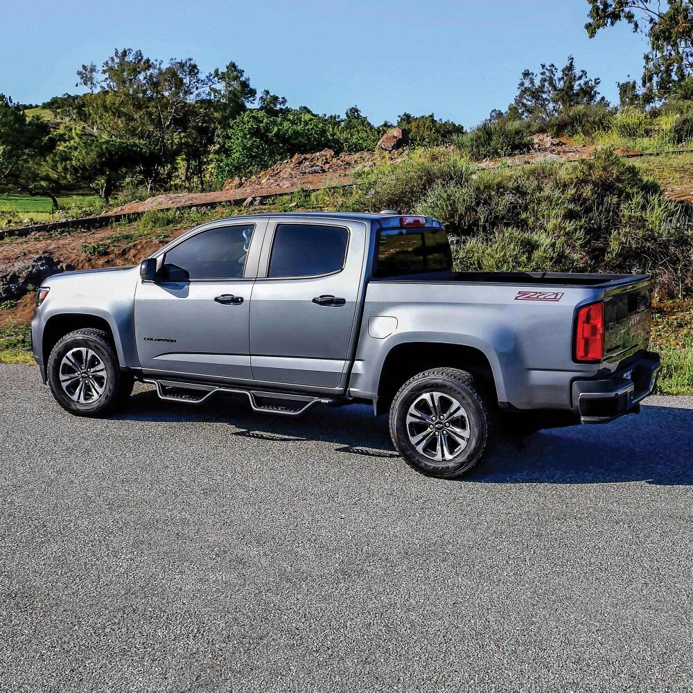 Outlaw Drop Nerf Bars Textured Black Steel | #20-14015 | Westin ...